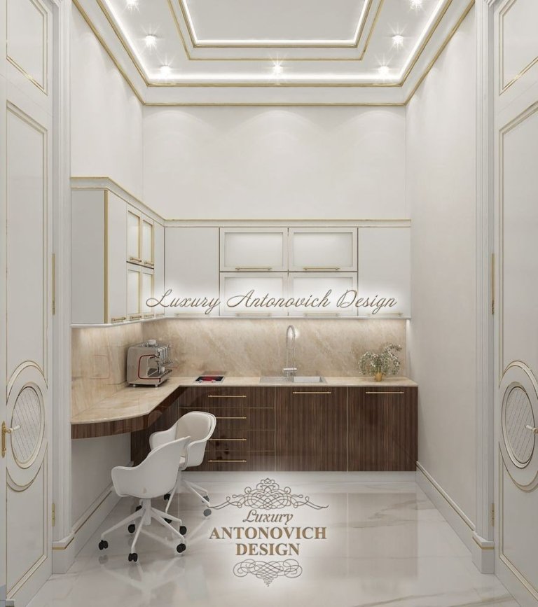 Дизайн кухни в стиле контемпорари - Antonovych Design